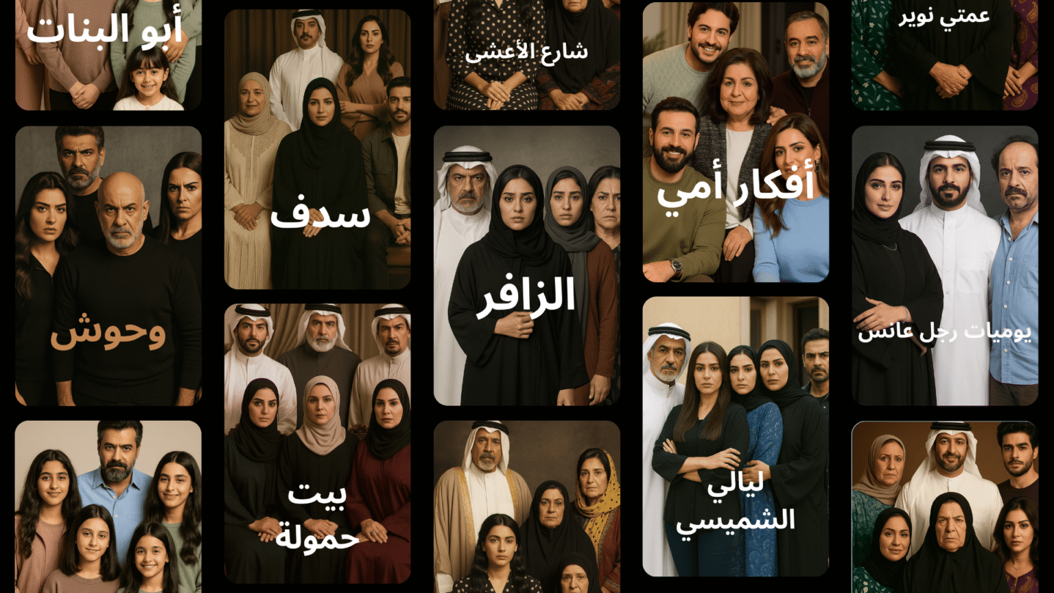 أفضل 10 مسلسلات خليجية حديثة - digital arabic